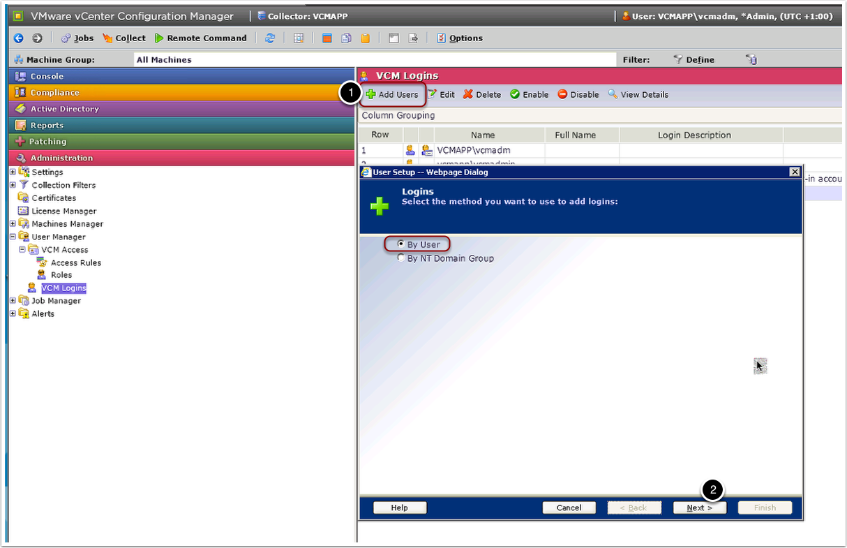 Create-a-connection-user-in-vCM – vrealize.it – TechBlog VMware SDDC